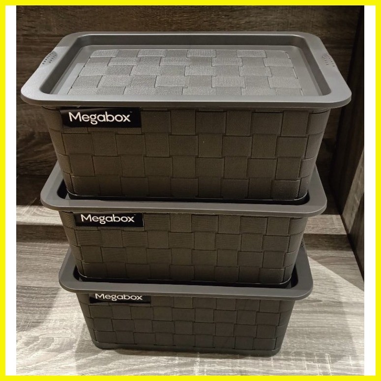 Megabox Classy Design Stackable Storage Box | Shopee Malaysia