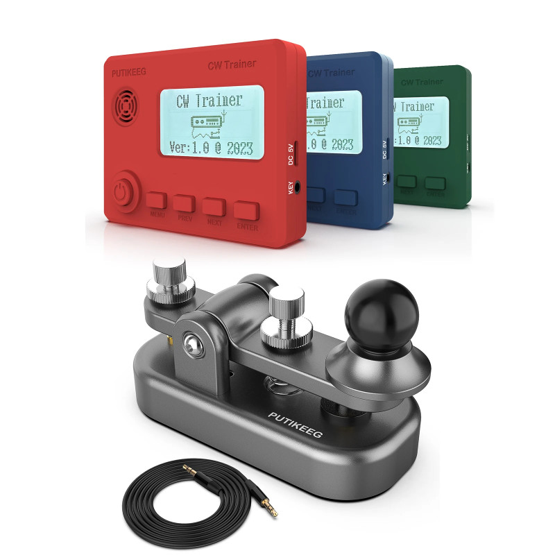 Putikeeg CW KEY （Electric Keys + Morse Code Trainer） | Shopee Malaysia