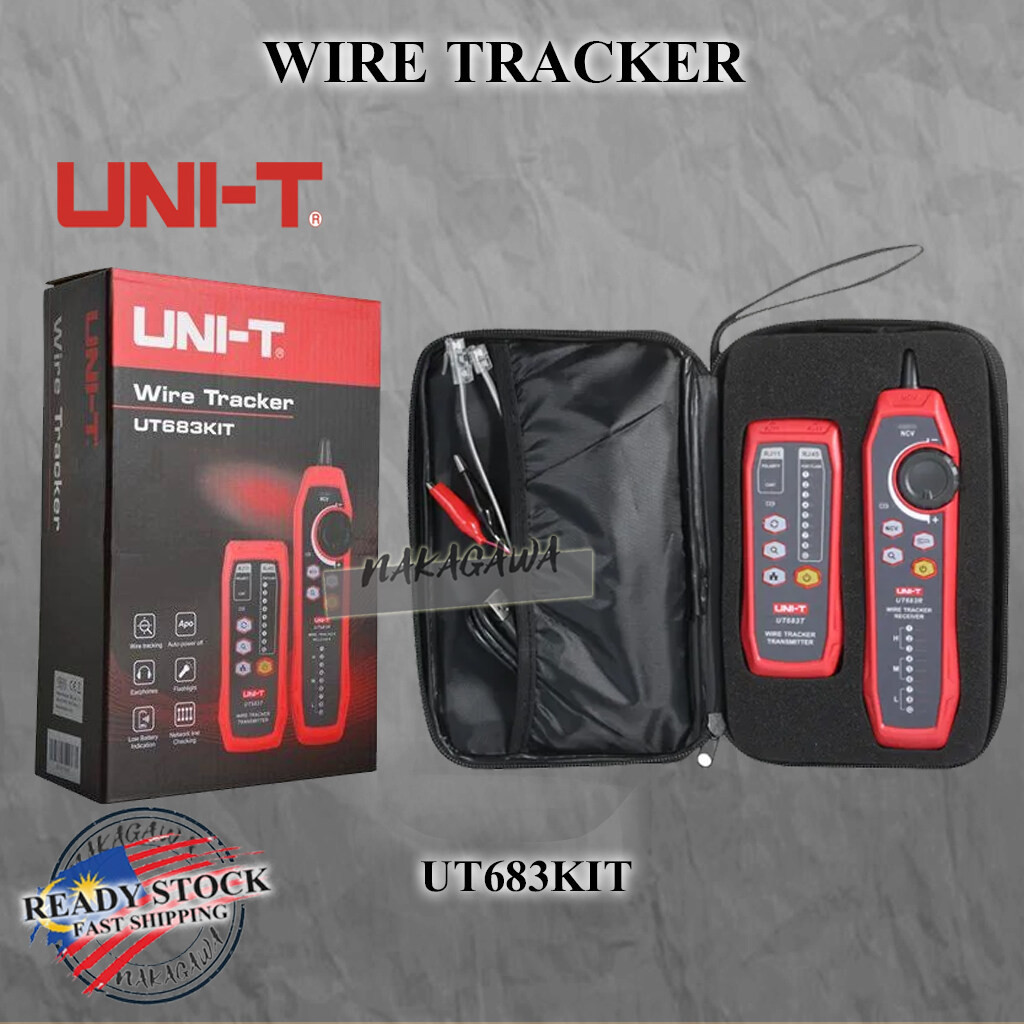 UNI-T UT683KIT Lan Tester Network Wire Tracker Cable Tracker RJ45 ...