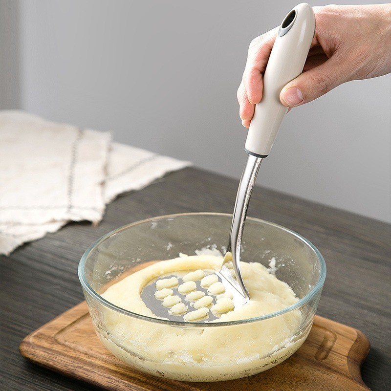 【READY STOCK】Hand Held Pressed Potato Masher Stainless Steel Ricer ...