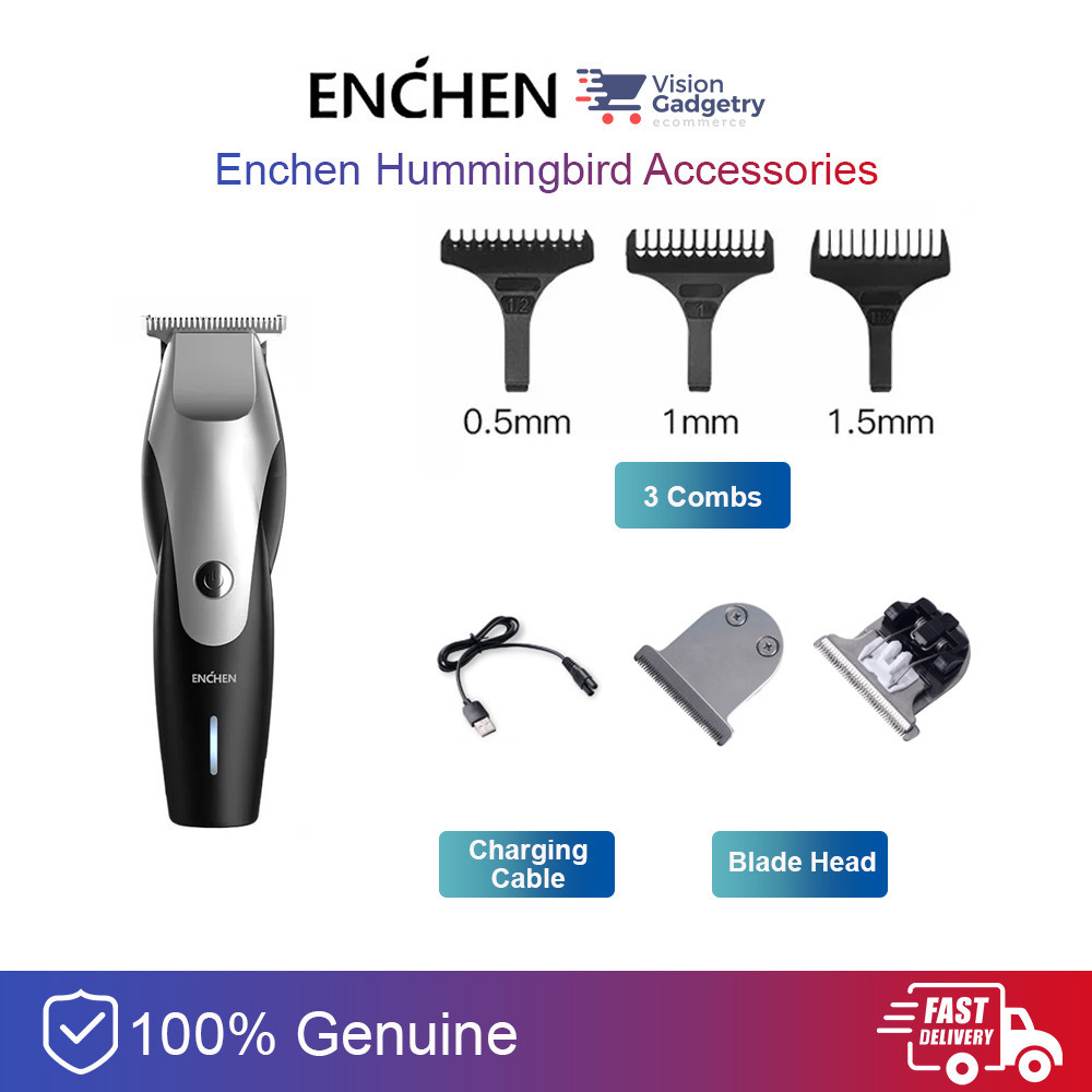 Enchen Hummingbird Hair Trimmer Clipper Replacement Accessories 3 Combs ...