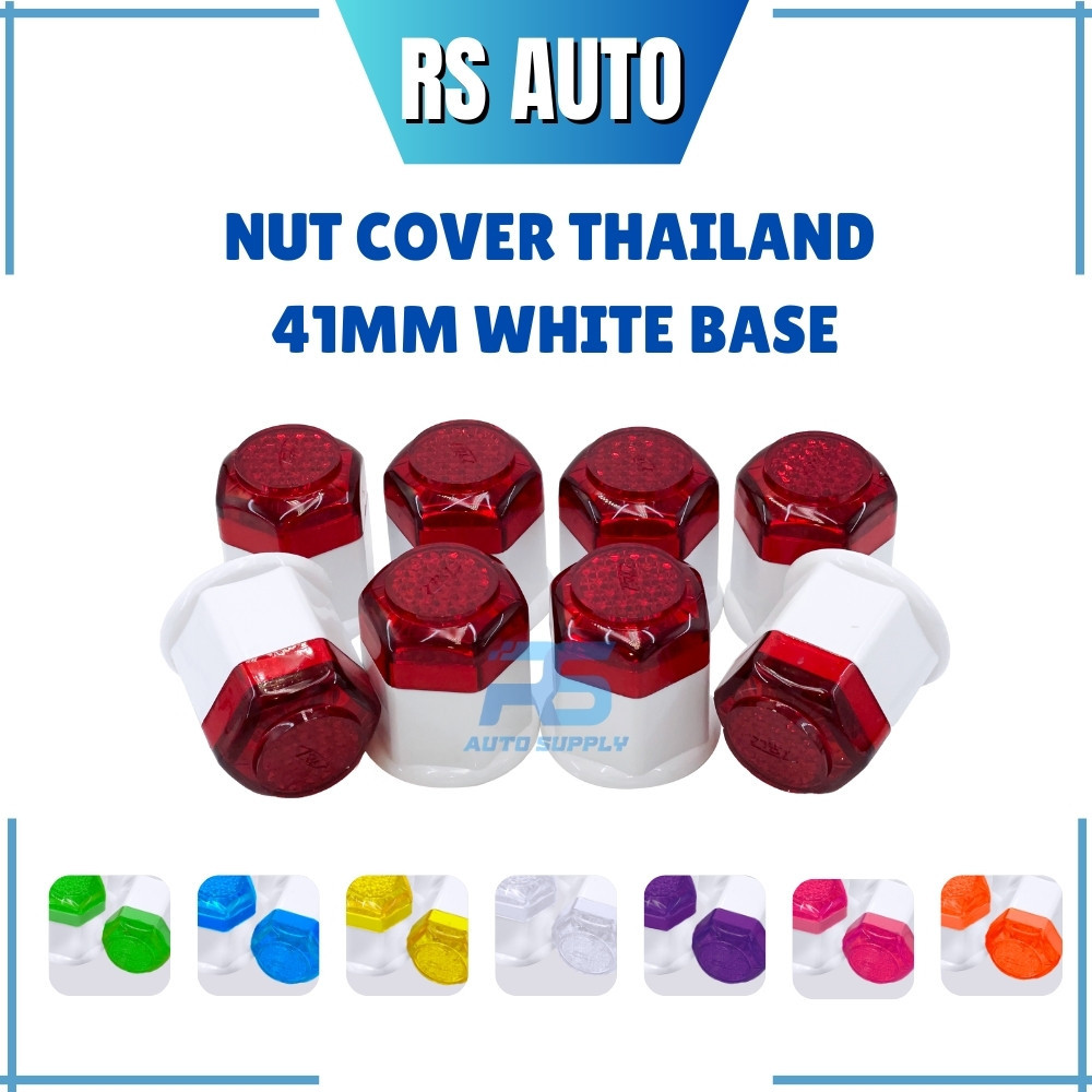 8pcs Nut Cover Thailand 41mm Isuzu NPR Pro Hino 300 Mitsubishi Canter ...