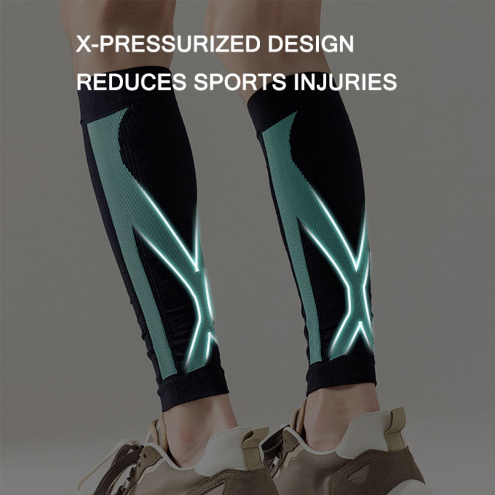 1Pair Compression Sleeves,Prevents Calf &Shin Splint,Relieves Lower Leg ...