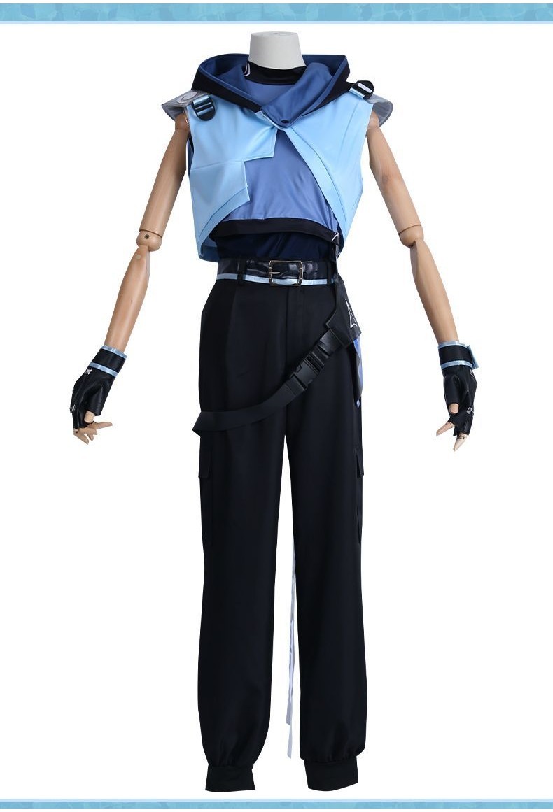 Valerant jett cosplay costume Halloween jumpsuit set Anime Uniform ...