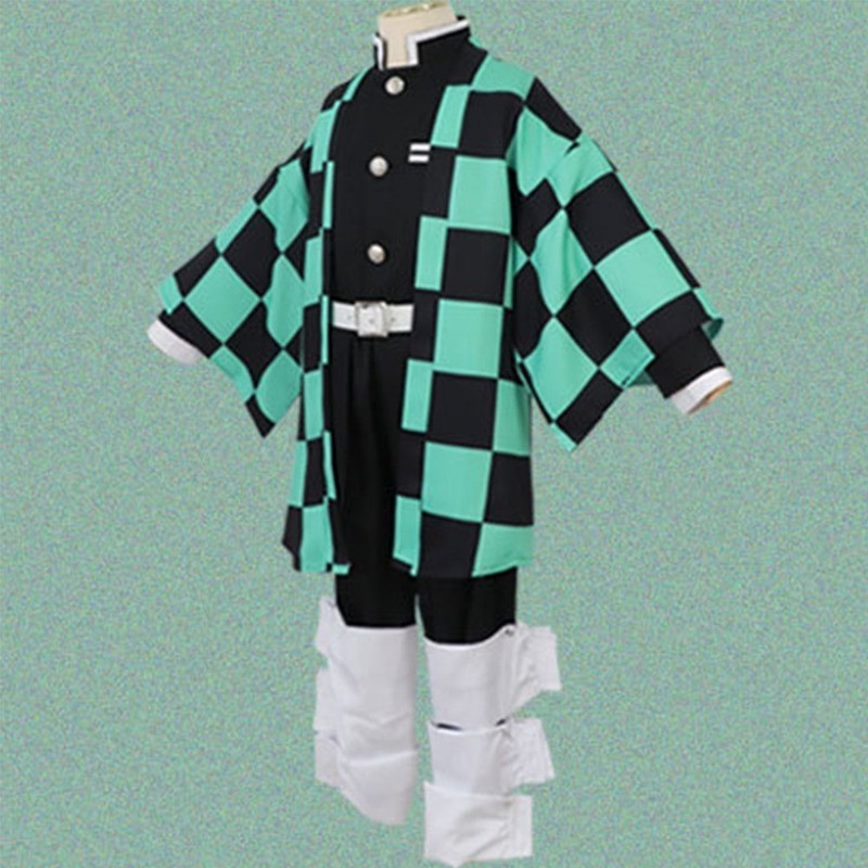ZST Kids Anime Demon Slayer Kimetsu no Yaiba Kamado Tanjiro Cosplay ...