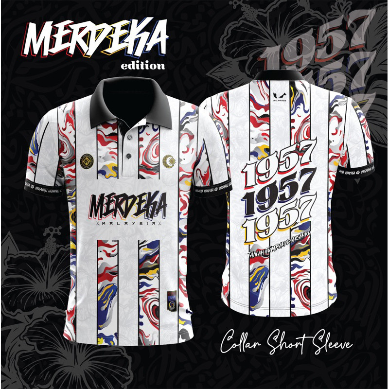 2024 Merdeka edition 1957 White jersey | Shopee Malaysia