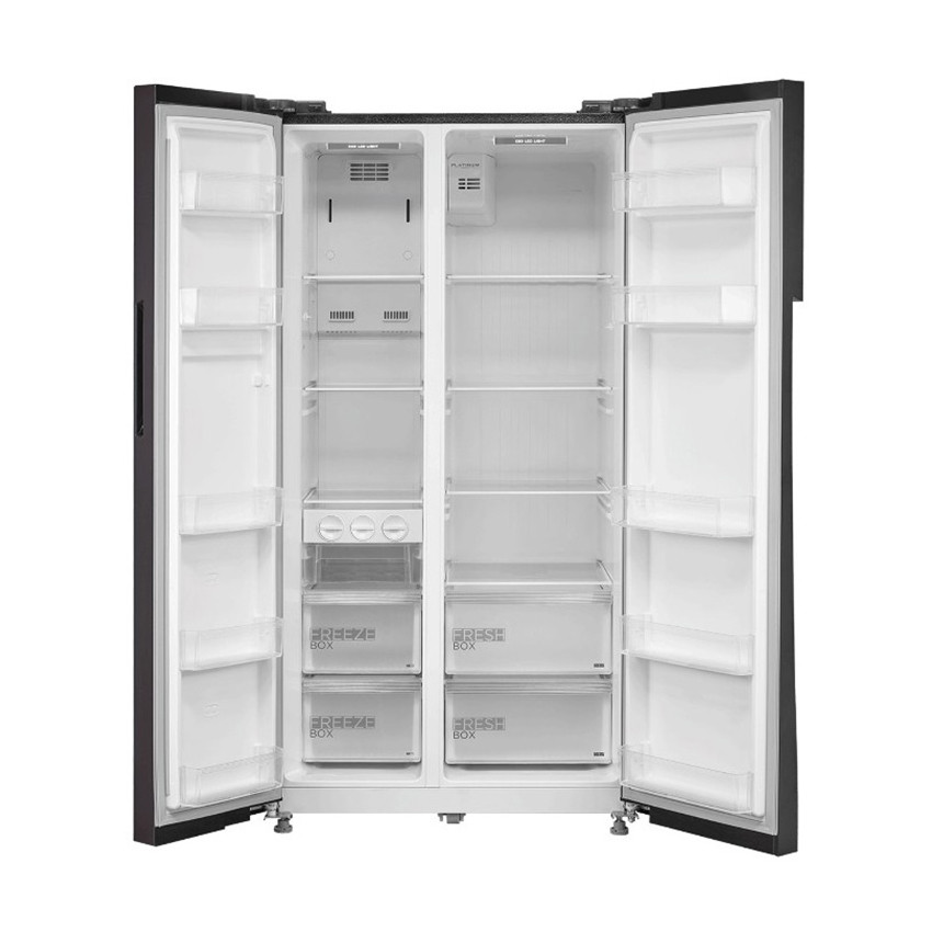 Midea 660L Side By Side Inverter Refrigerator MDRS712FIE63B (Tweed ...