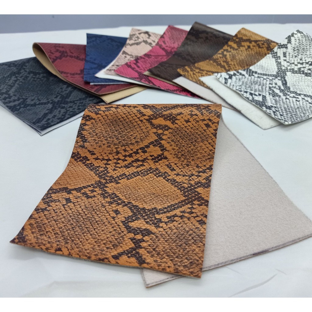 1 pc. SNAKE SKIN LEATHERETTE WRAP YELLOW (USED ON A BILLIARD HEEL ...