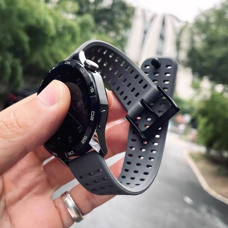 Silicone Strap For Amazfit Cheetah Pro/Balance/Round GTR 47mm 4 3 Pro 2 ...