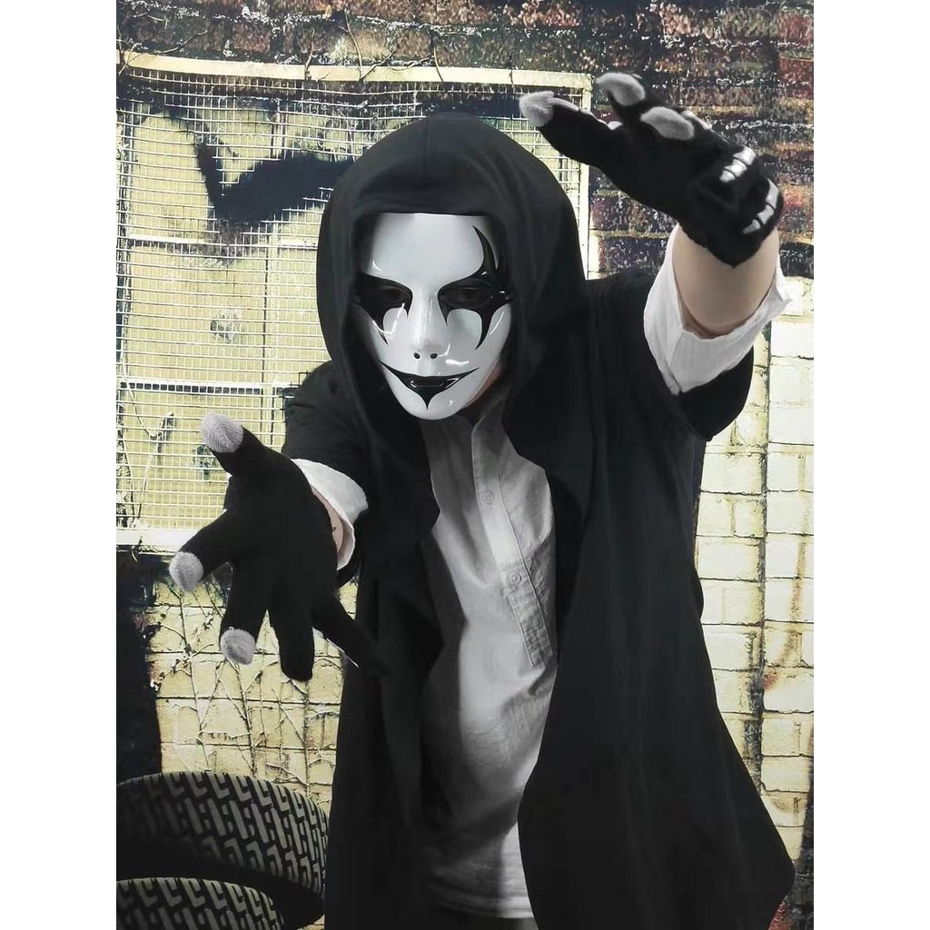 Halloween Mask Masquerade cosplay Full Face Male Mask Painted Street ...