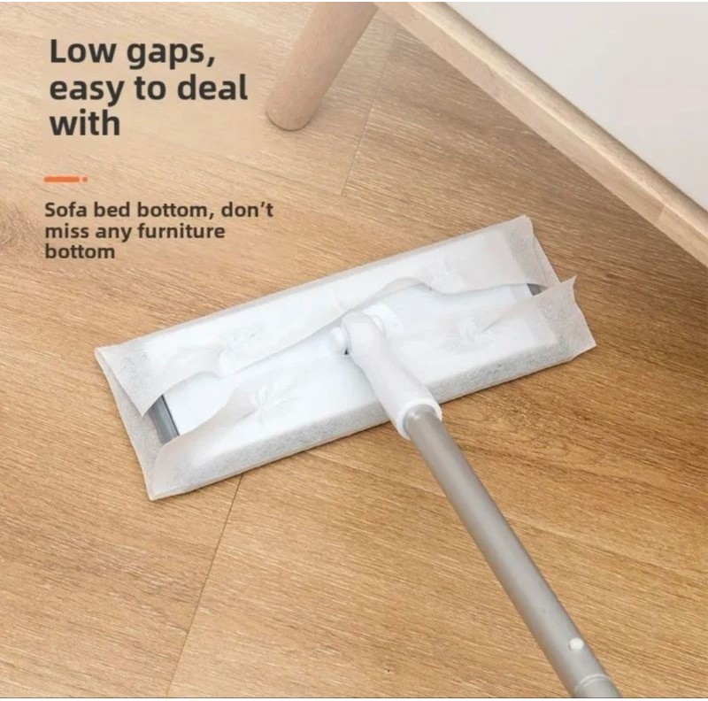 MAGIC MOP FLOOR WET DRY CLEANING WIPES TISU LAP LANTAI PAKAI BUANG ...