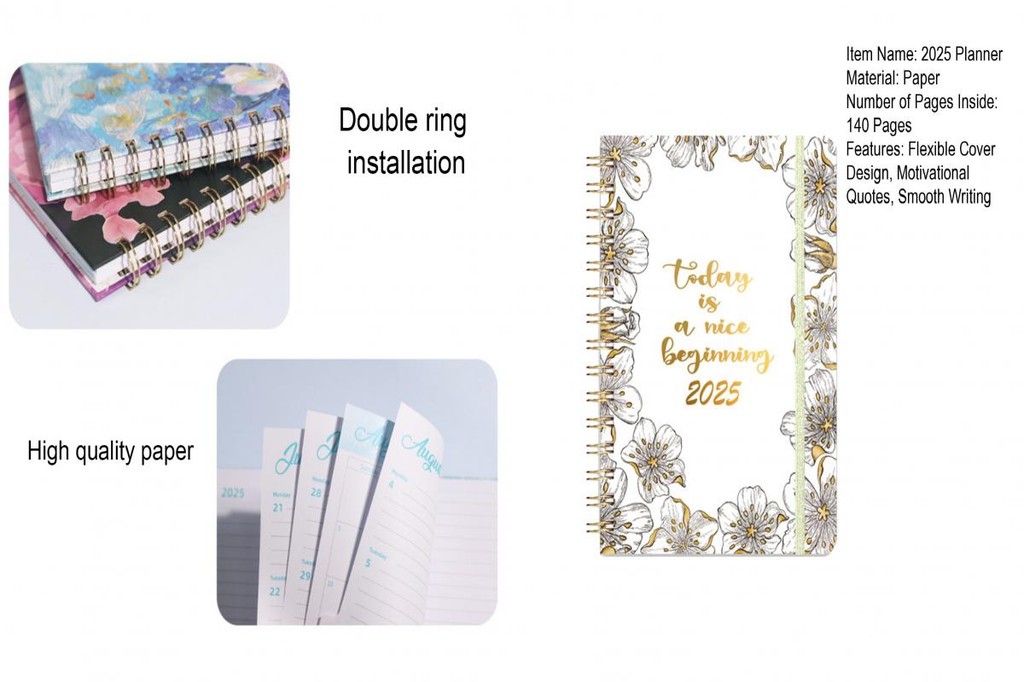 [SH] January to December 2025 Planner 2025 Planner with Motivational ...