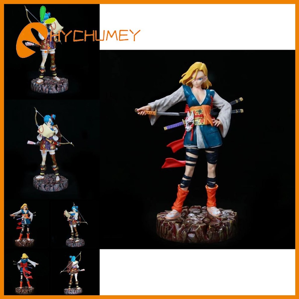 Pvc Anime Captivating Figure Of Super Saiyan Android 18 And Bulma ...