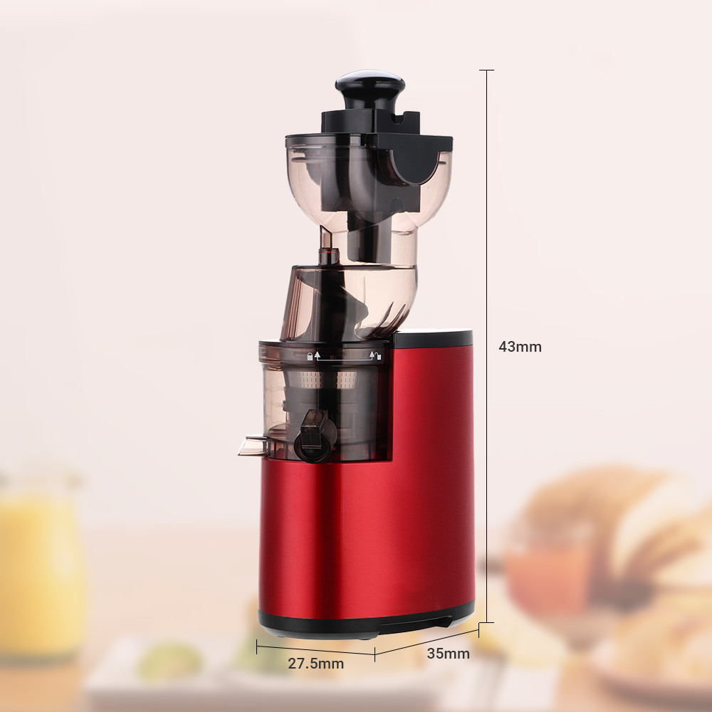 Odoso | SOKANY JE-25 300W Slow Juicer Fruit Extractor Large Feeding Tube Juicer Whole Fruit ...
