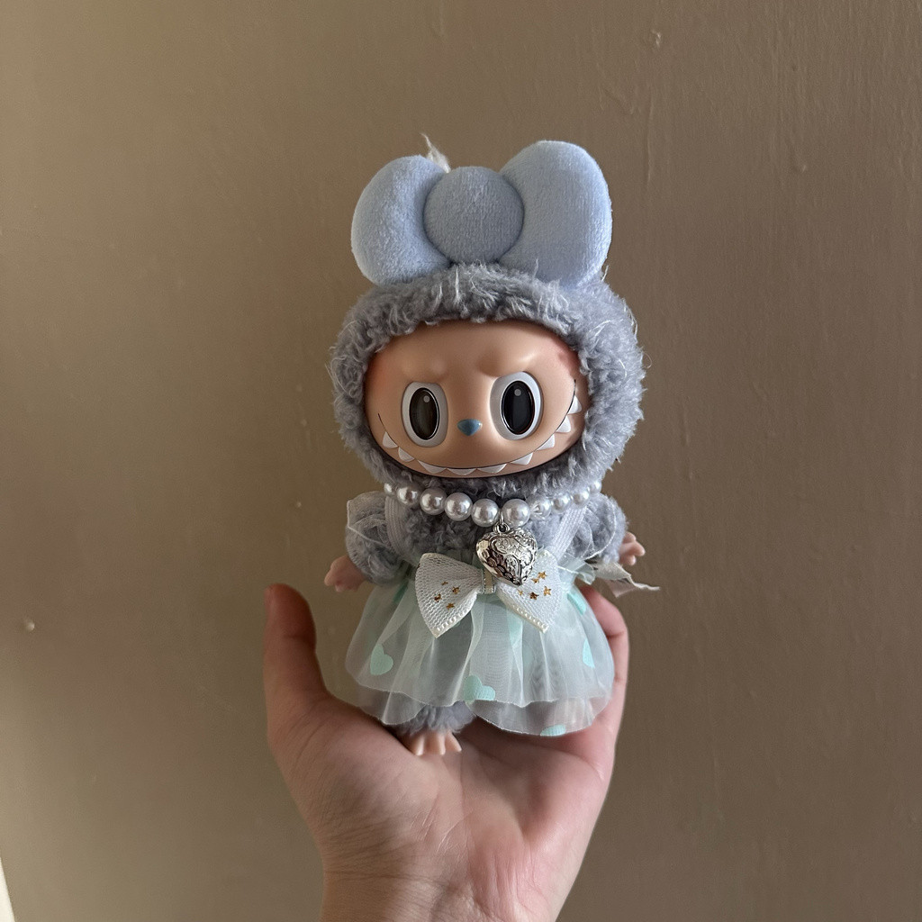 Labubu baby clothes pendant sitting party sweet clothes for labubu ...