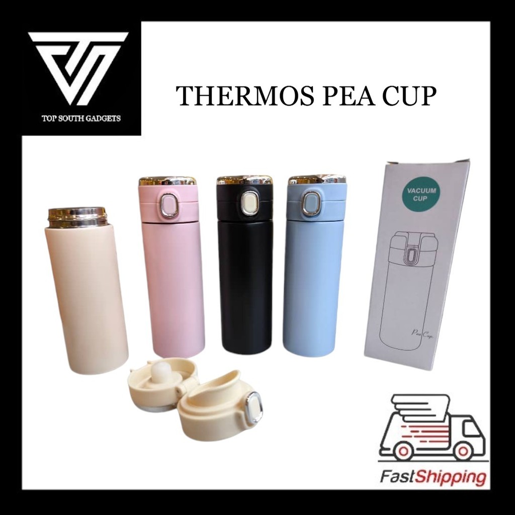 PEA CUP READY STOCK Malaysia Seller Fashion Smart Temperature Flask LED ...