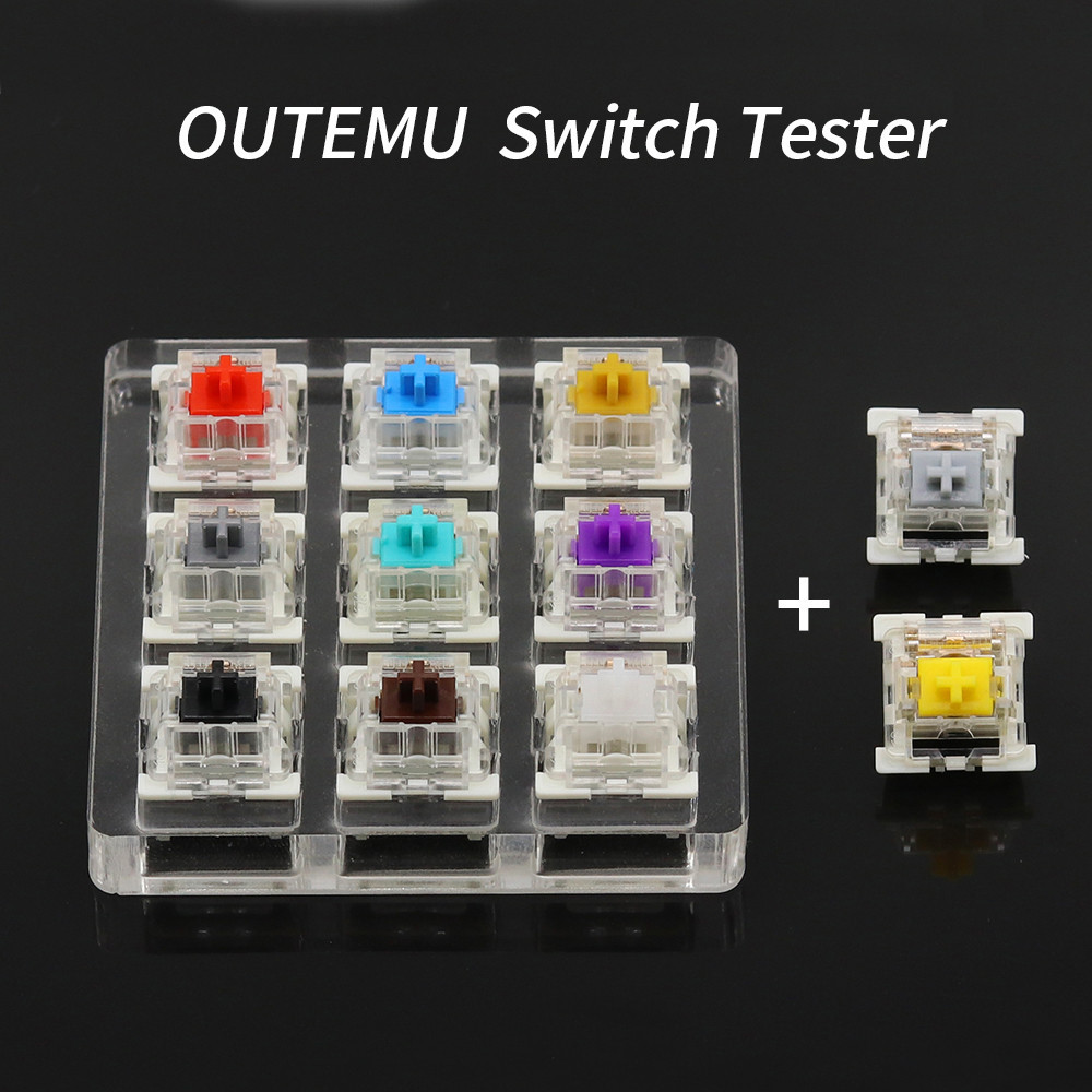 Outemu Silent/Clicky Switches Mechanical Keyboard Switch 3Pin Gaming ...