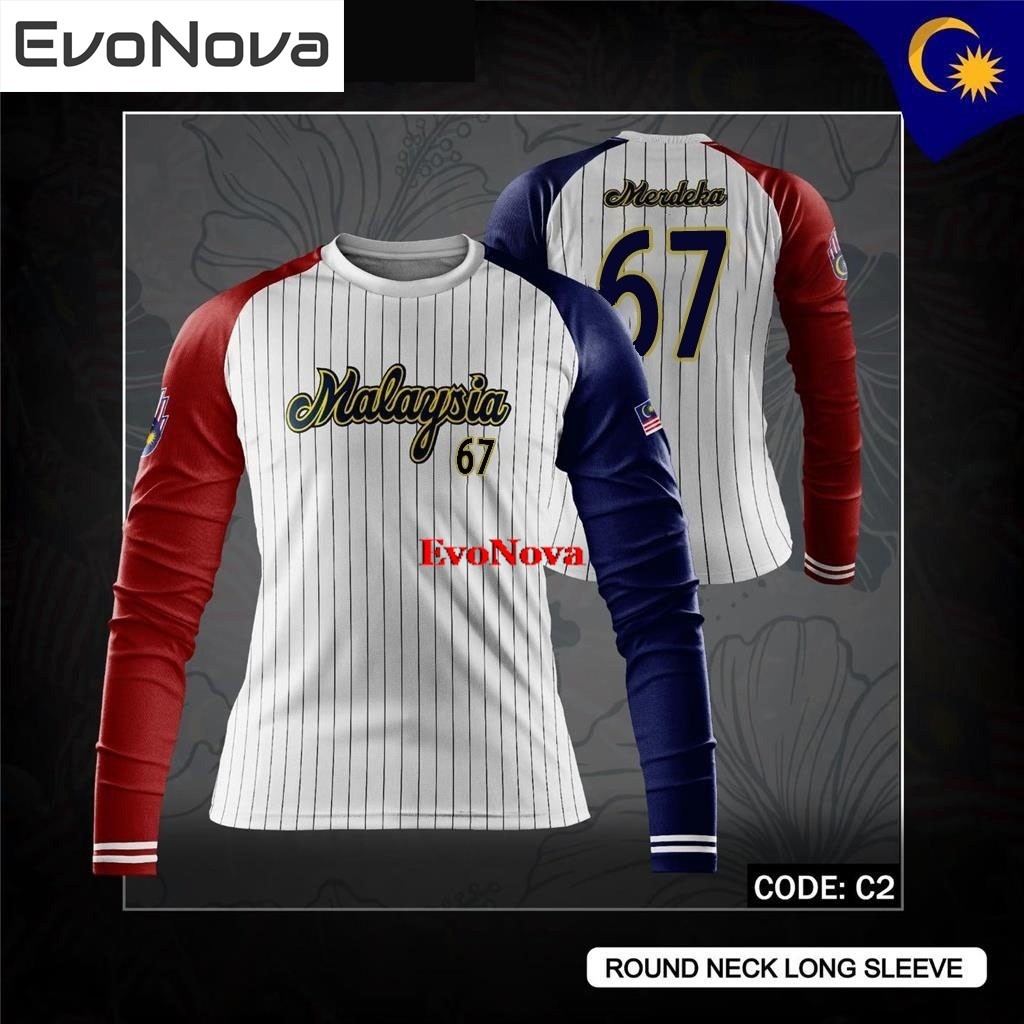 EvoNova 2024 T-SHIRT MALAYSIA MERDEKA 67 SPECIAL EDITION (MERDEKA 67 ...