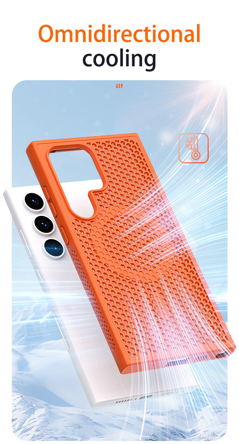 Magnetic Heat Dissipation Case For Samsung Galaxy S22 S23 S24 Ultra ...