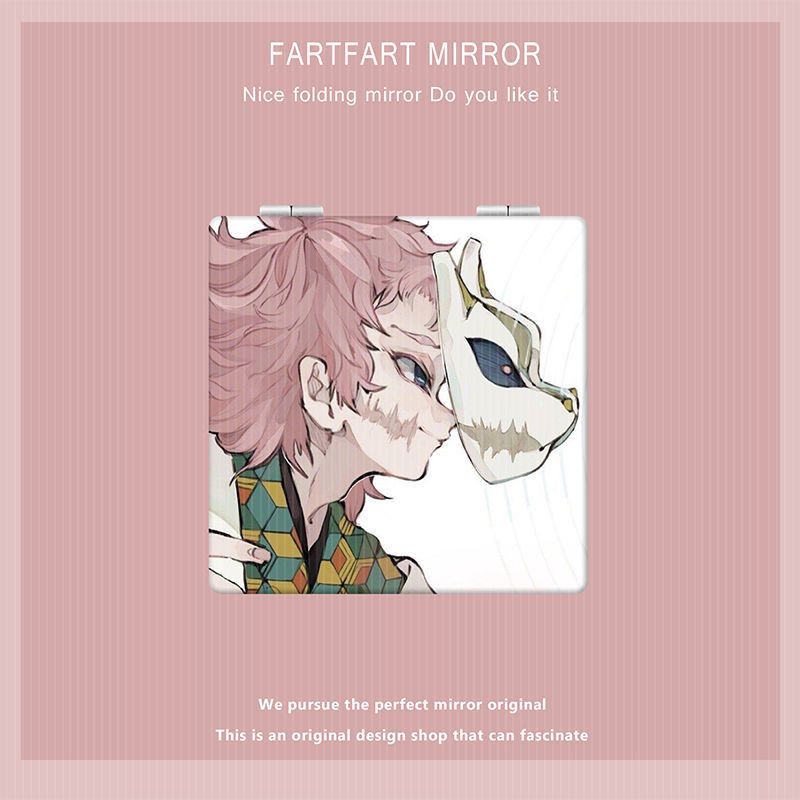 Makeup Mirror Demon Slayer Tomioka Nezuko Zenitsu shinobu Demon Slayer ...
