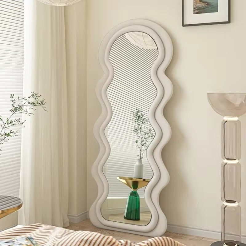 DEKO Wave Dressing Mirror Standing Mirror Floor Mirror Full Body Mirror ...