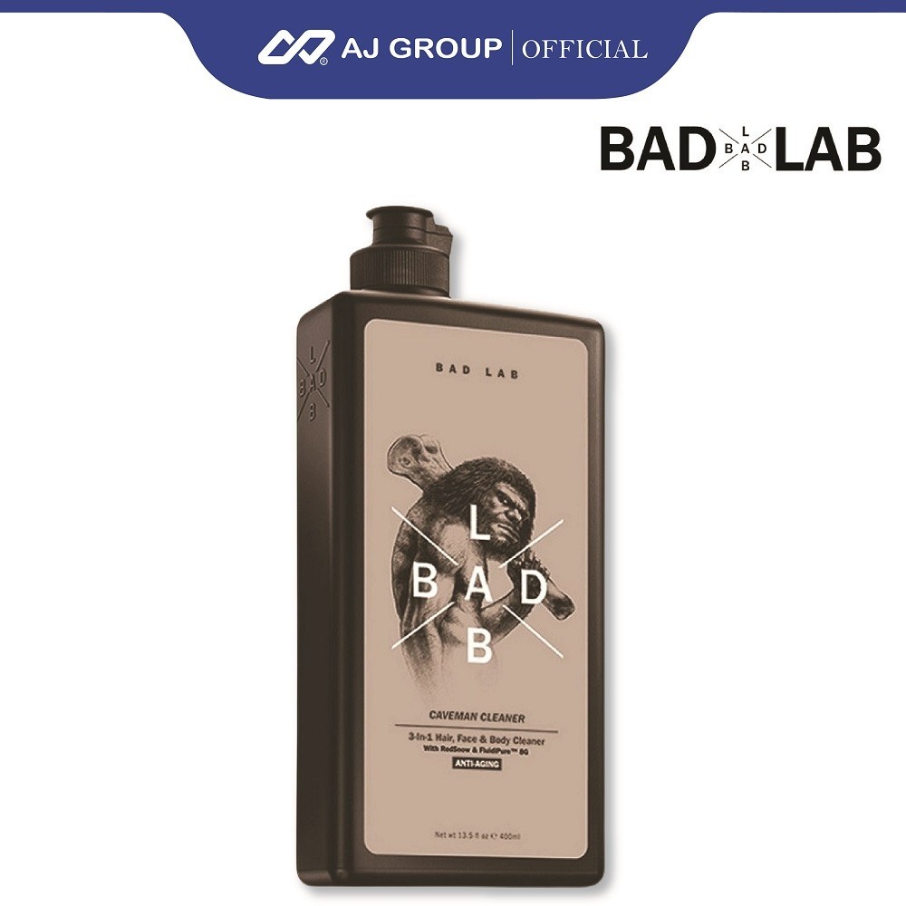 BAD LAB Anti-Aging Caveman Cleaner 3-in-1 Hair, Face & Body Cleaner ...