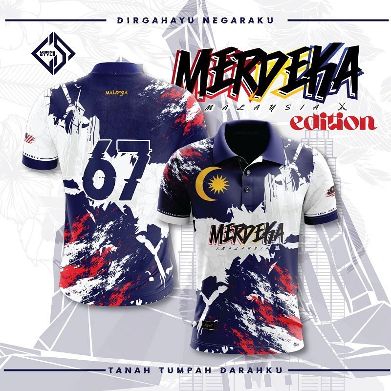 Merdeka Edition 2024 baju Sublimation Jersey Limited Edition for Men ...