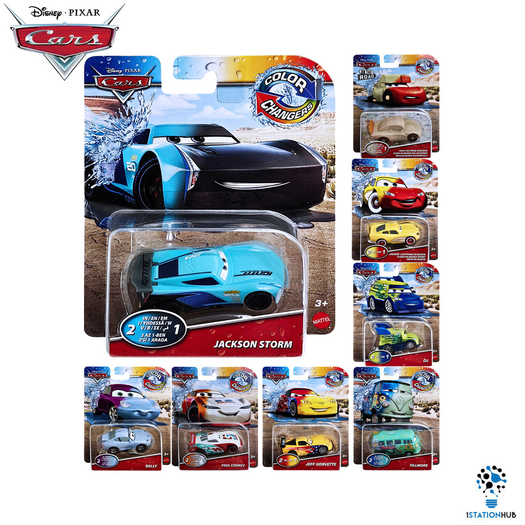 Disney Cars Colour Changer | Color Changers Changing Gift Kids Children ...