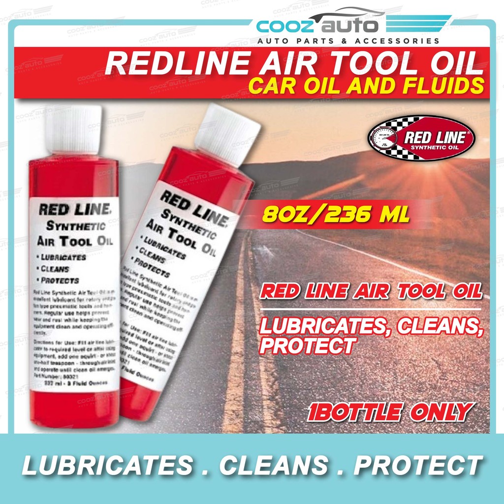 Redline Red Line Air Tool Engine Motor Oil 8oz (236ml) | Shopee Malaysia