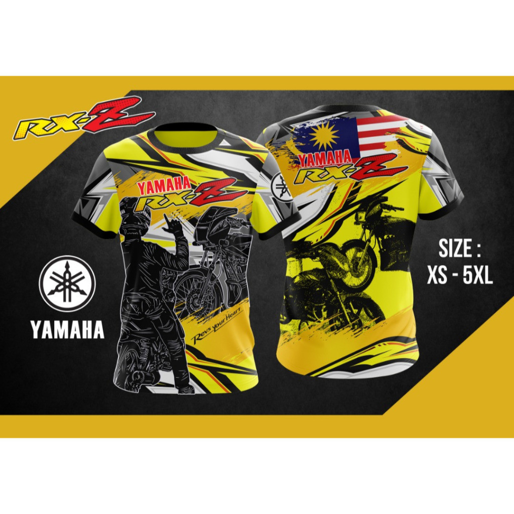Exclusive Yamaha RXZ 2025/2026 T -Shirt - Moh Kita Bertt Gang ...