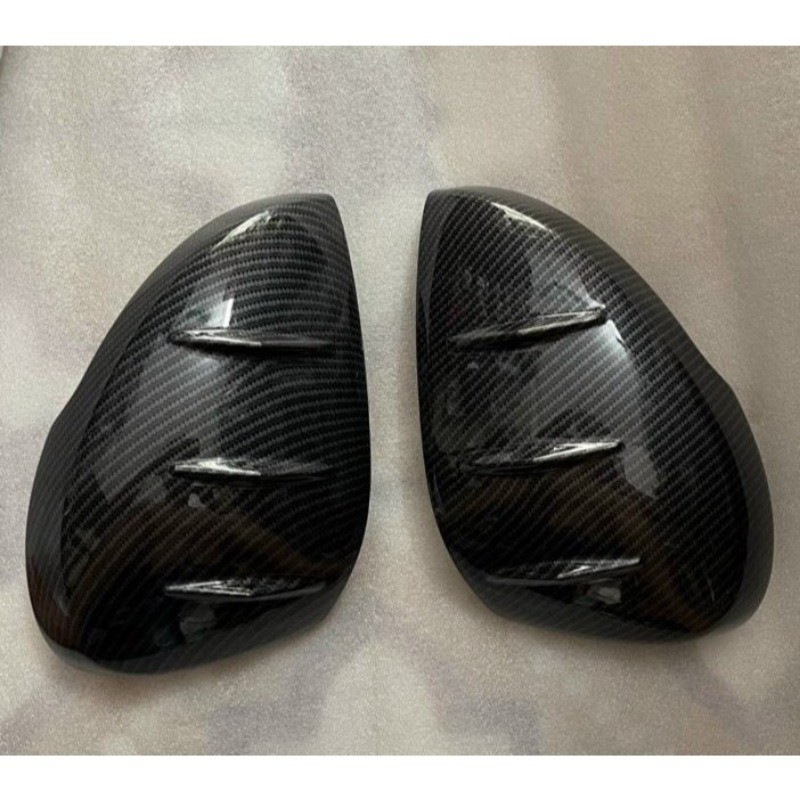 Honda WR-V WRV 2022-2025 SIDE MIRROR COVER MUGEN STYLE BLACK CARBON ...