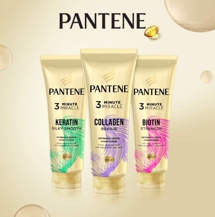 Pantene Pro-V 3 Minute Miracle Keratin Conditioner/Daily Moisture/Collagen Repair 150ml/180ml ...