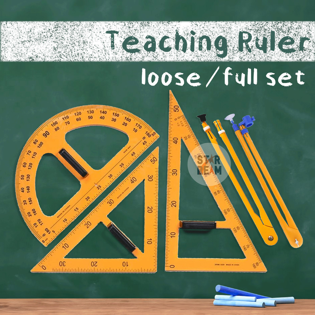 Teaching Math Tools/Large Geometry/Big Teaching Ruler/Jangka Lukis ...