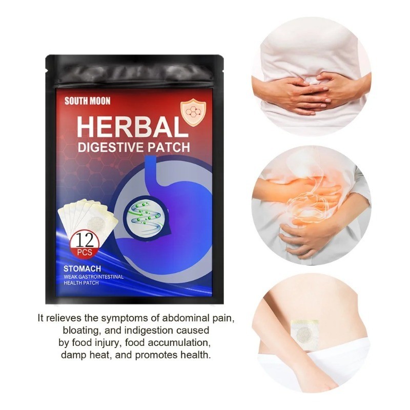 South Moon Stomach Digestive Patches Gastric Ulcer Stomach Pain ...