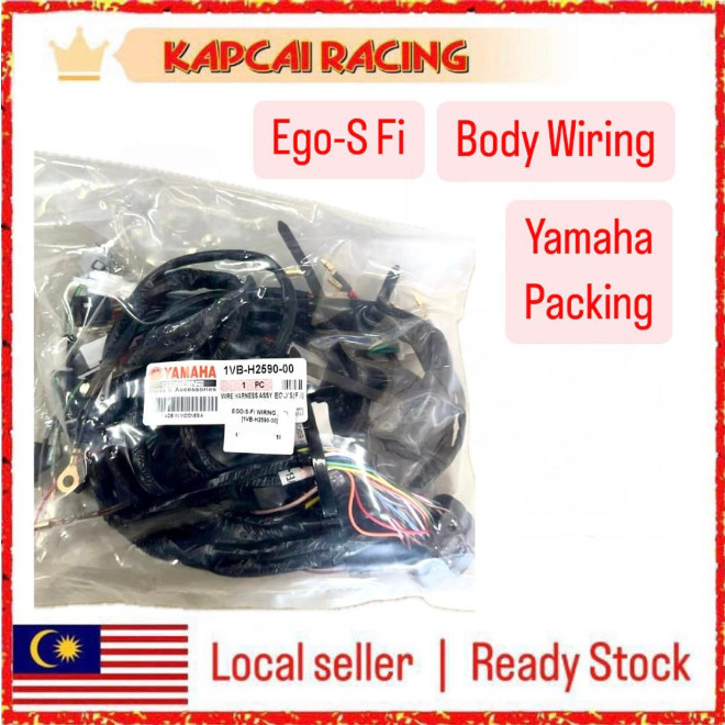 Yamaha Ego-S Fi Ego S Fi EgoS Fi Harness Body Wiring Set Wire Wayar ...