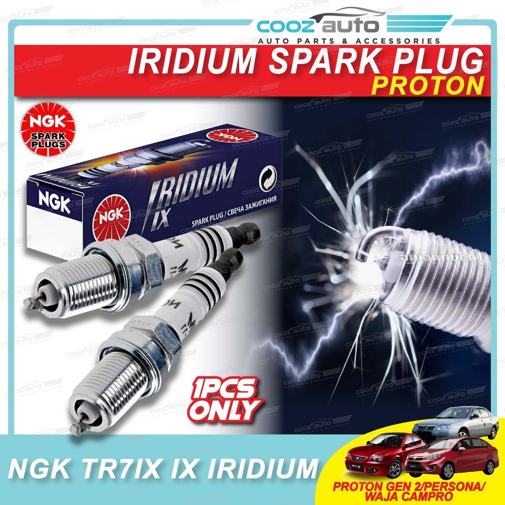 NGK TR7IX IX Iridium Spark Plug Proton Gen2 Persona Waja Campro | Shopee Malaysia