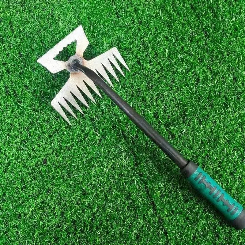 4 Teeth Weeder Uprooting Tools Garden Weeder Tools Plowing Rooting ...
