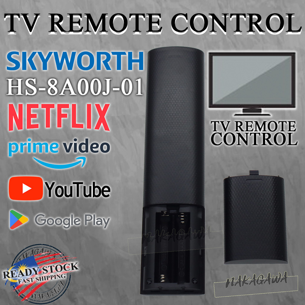SKYWORTH ANDROID TV REMOTE CONTROL WITH VOICE (HS-8A00J-01) | Shopee ...