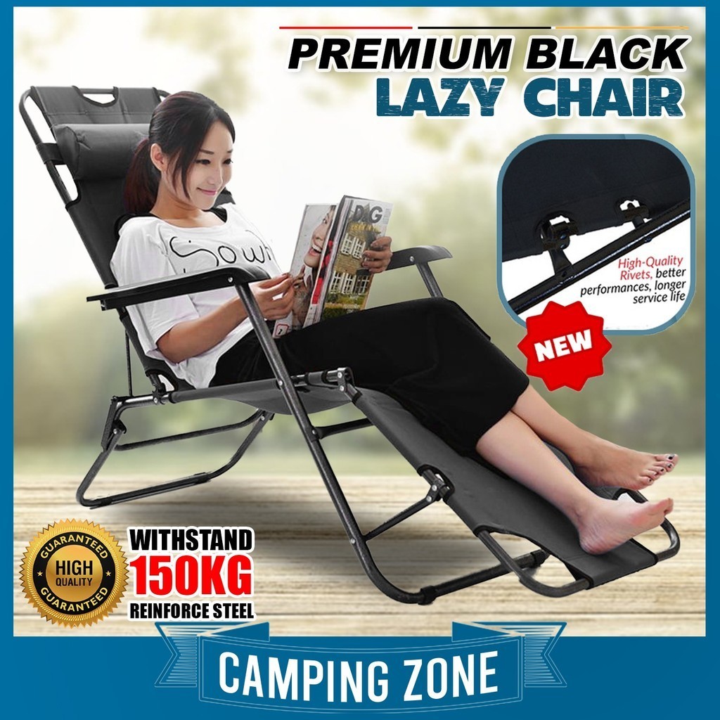 Premium Folding Lazy Chair Kerusi Malas Baring Lipat Foldable Lazy Sofa ...