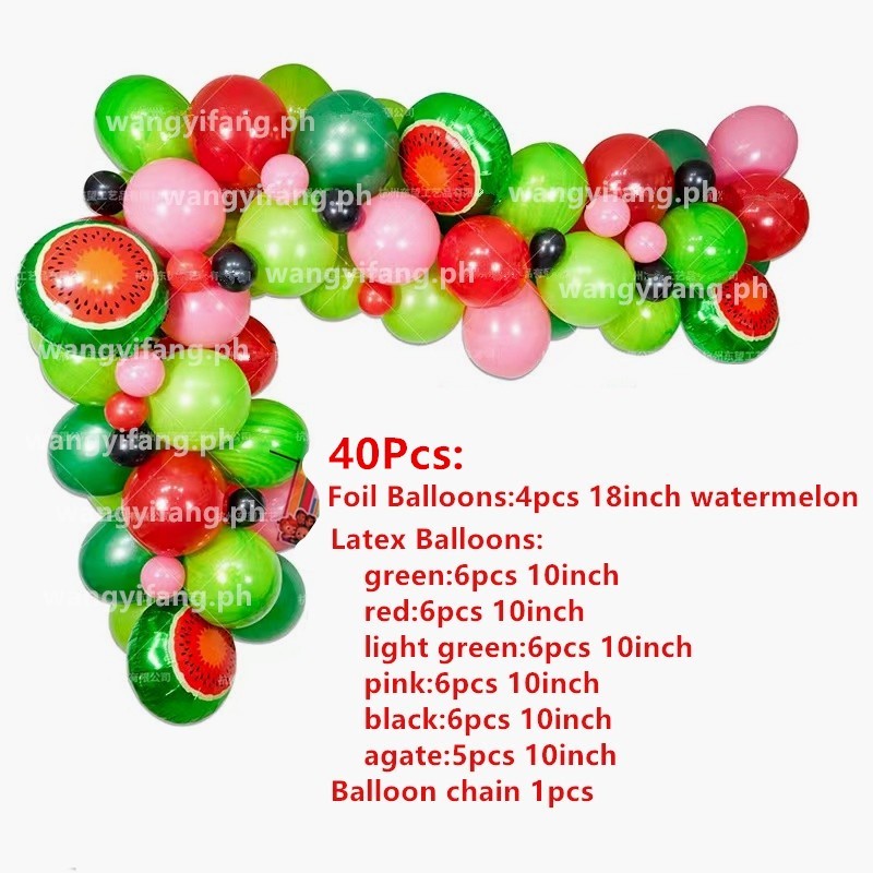 1Set Watermelon Cocomelon Theme Party Decoration Coco melon JOJO ...