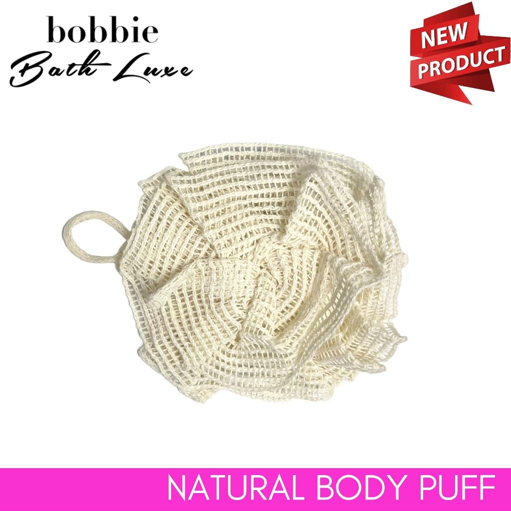 Bobbie Bath Luxe Natural Body Puff | Shopee Malaysia