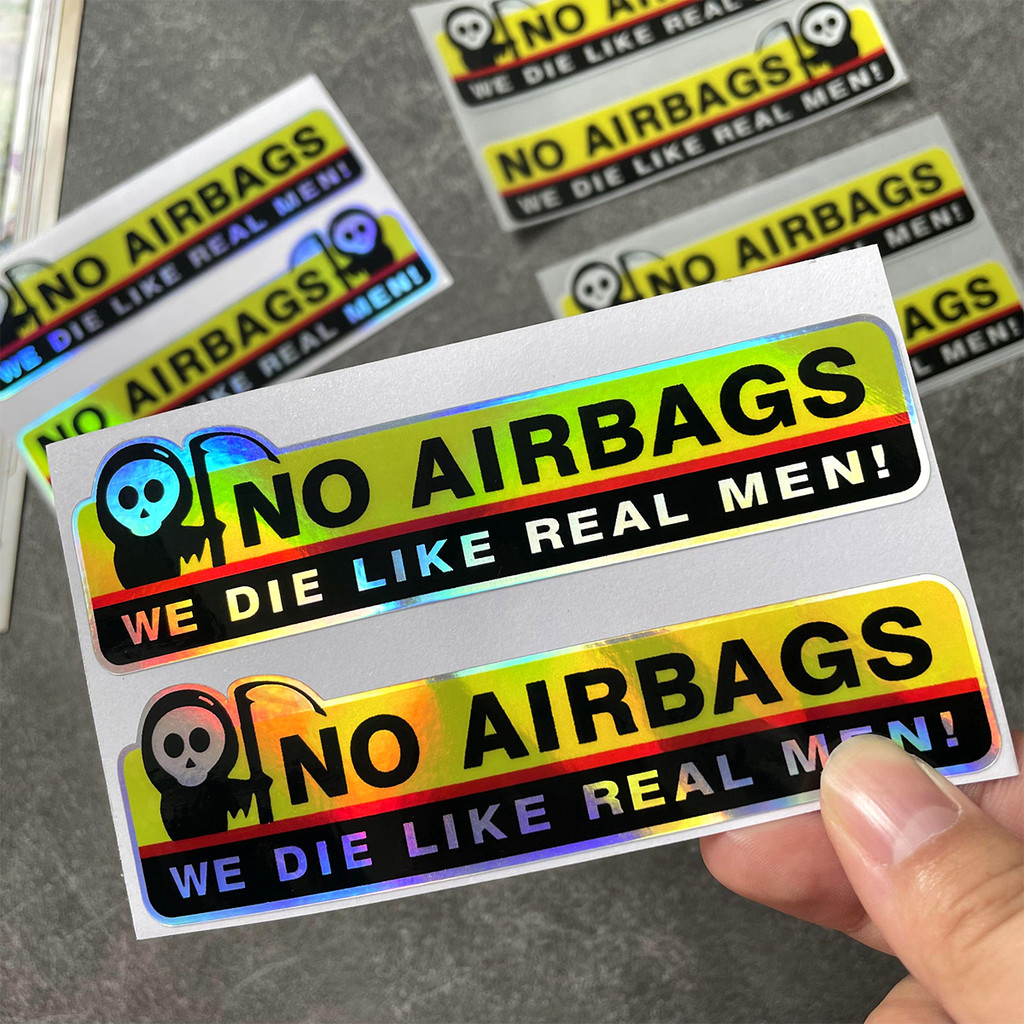 2 pcs/Car stickers safety warning stickers personalized motorcycle ...