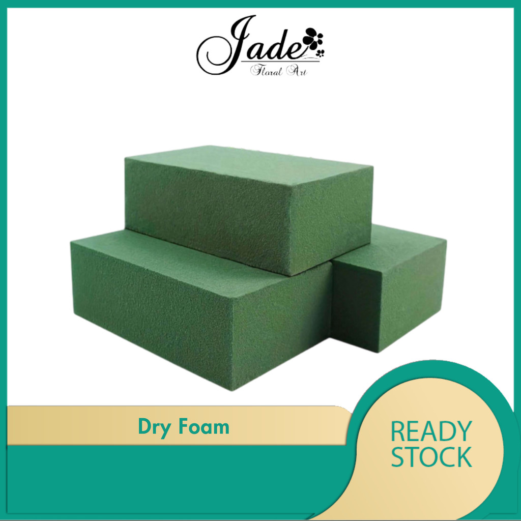 SPAN BUNGA TAK BERHABUK/ SPAN KERING/ FLOWER FOAM/ FLORAL FOAM/ SPAN ...