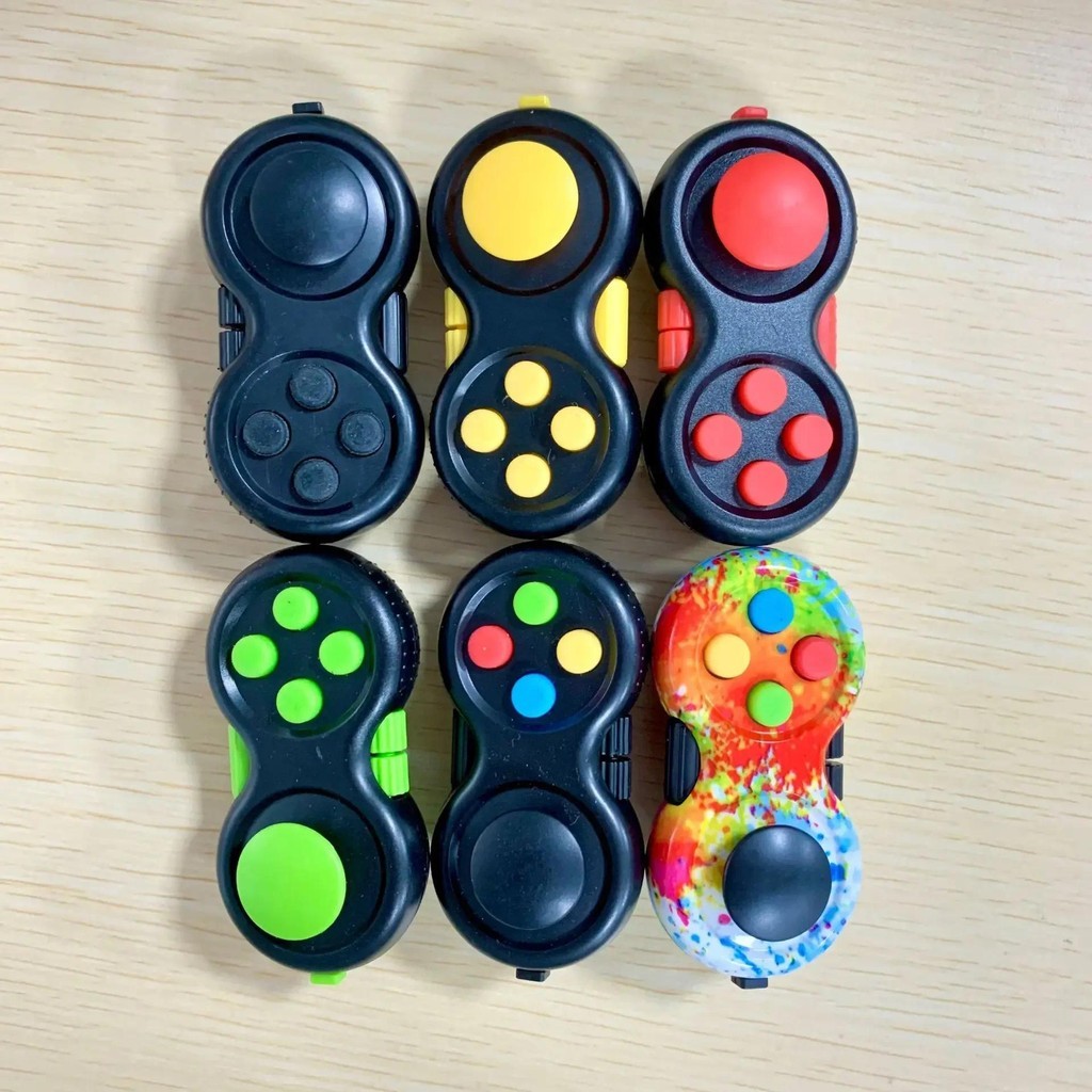 8 Fidget Functions Controller Pad Game Focus Fidget Toy with New ...