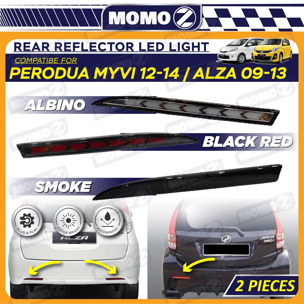 Car Perodua Myvi 2011 - 2014 Alza 2009 - 2013 Rear Bumper Lamp ...