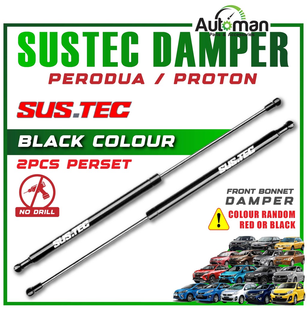 Car Front Bonnet Damper SUSTEC Proton Exora Persona Preve Putra Saga ...