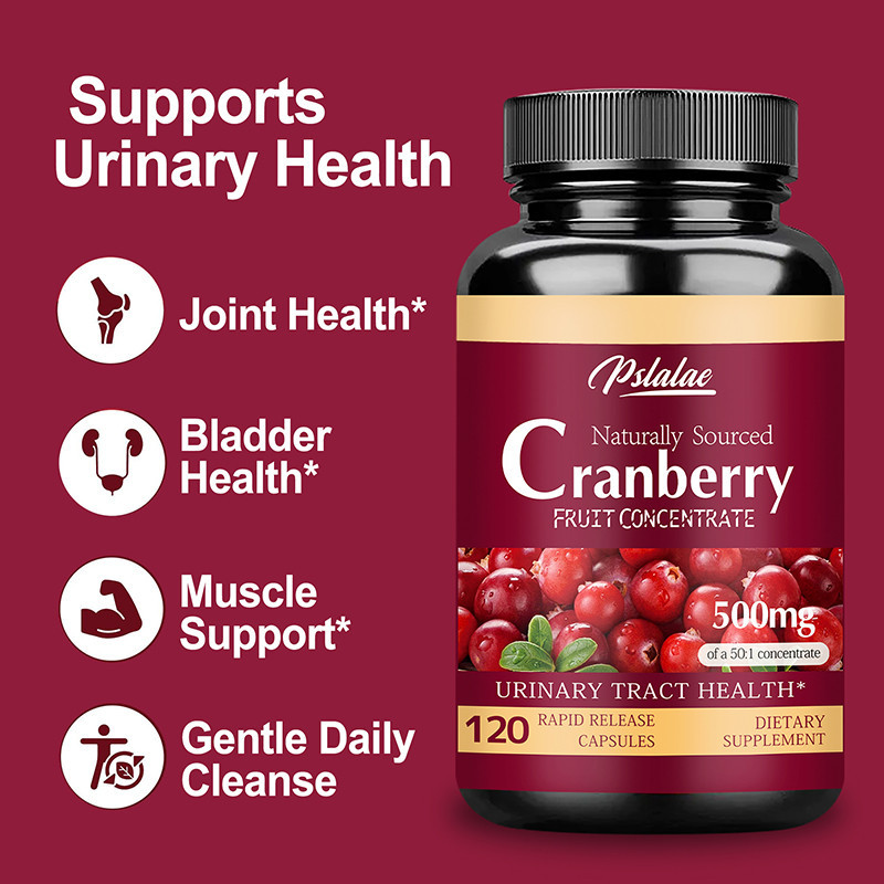 Pslalae Cranberry Extra Strength, Equivalent to 25,000 mg Fresh ...