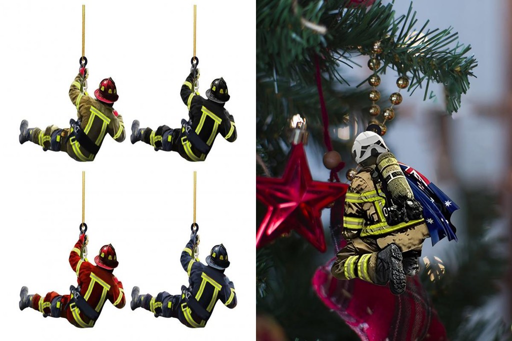 JY Space-saving Fireman Decorations Trustworthy Firefighter Gifts ...