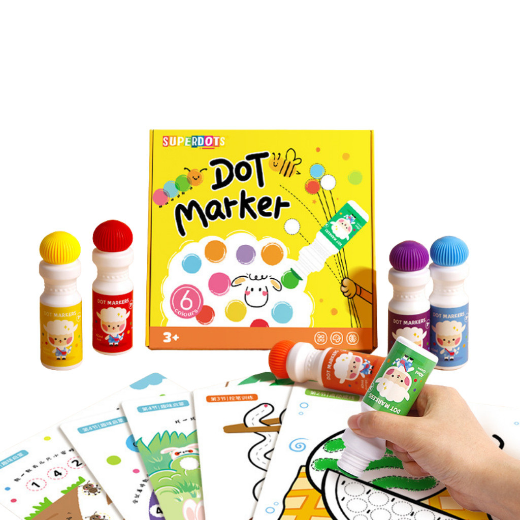 Superdots Dot Marker Dab-A-Dot Big Size Painting Colouring Free Dot Dot ...