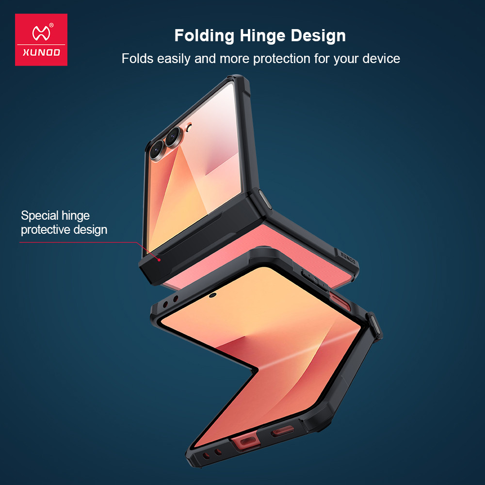 XUNDD ShockProof Case for Galaxy Z Fold 7/Flip 7/Flip 7 FE/Flip 6 with ...
